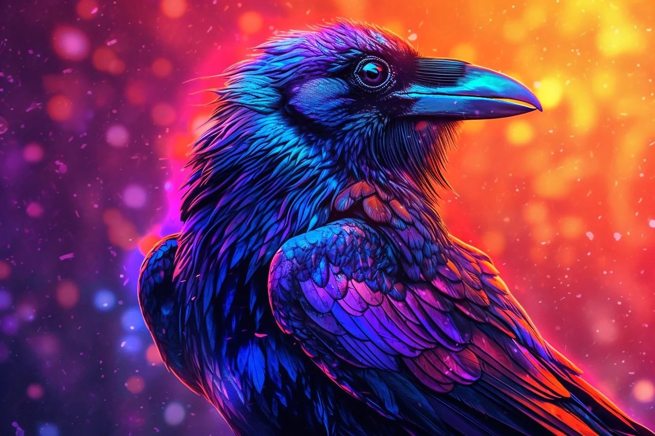 Solve Crow jigsaw puzzle online with 352 pieces