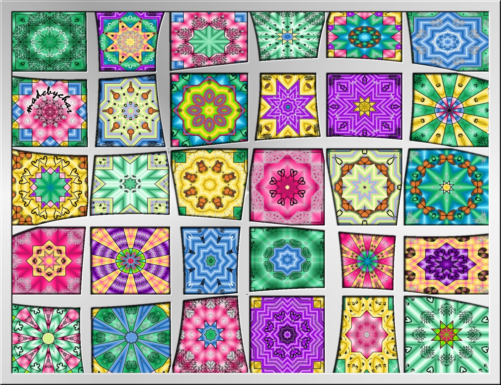 Solve Framed in Steel... jigsaw puzzle online with 99 pieces