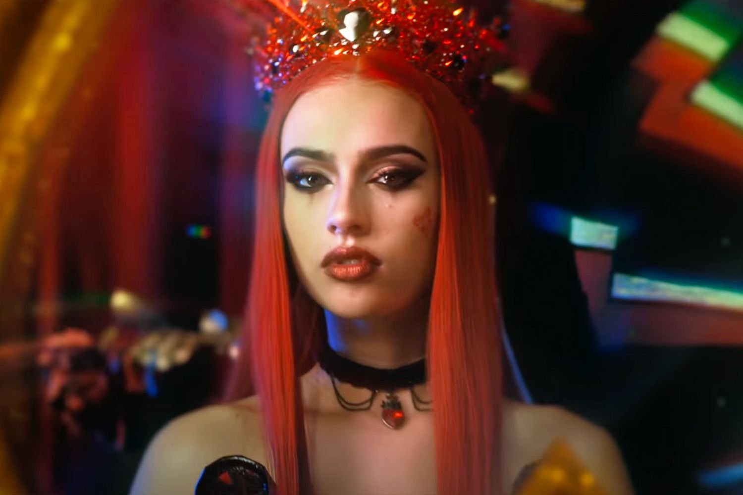 Solve Descendants-The-Rise-of-Red jigsaw puzzle online with 126 pieces