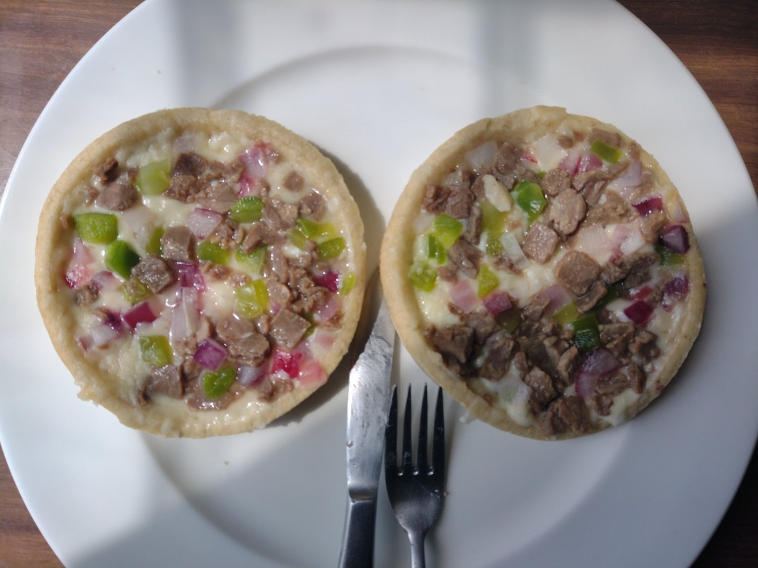 Solve x2 Chicago Town Deep Dish Peppered Cheesesteak Pizzas (I had ...
