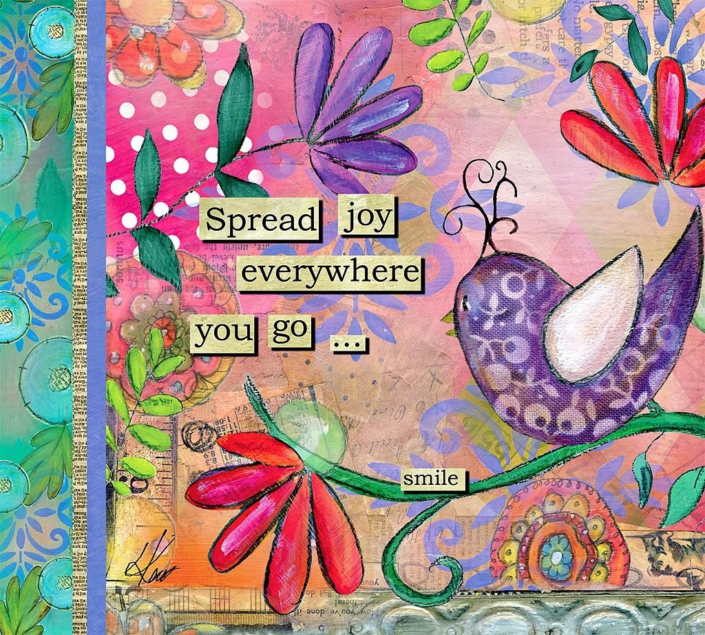 Solve Spread Joy jigsaw puzzle online with 255 pieces