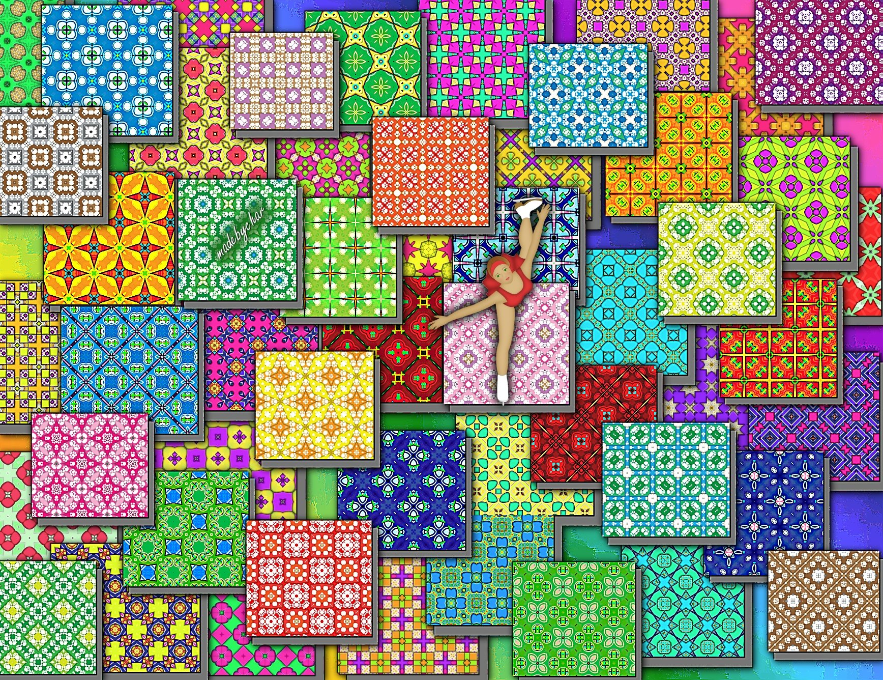 Solve Skating on thin ice... jigsaw puzzle online with 192 pieces