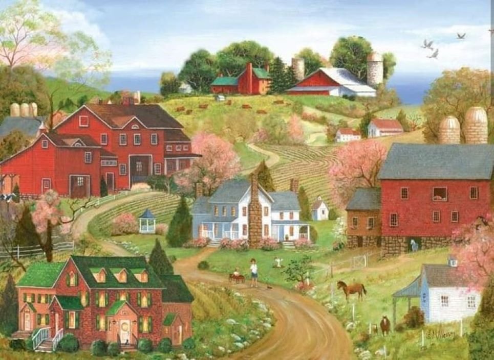 Jigsaw Puzzle | 150 pieces | Country Life | Jigidi