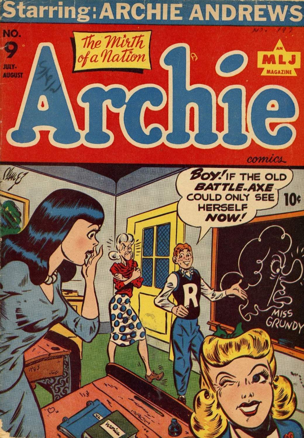 Solve Archie Comics (1940s) jigsaw puzzle online with 425 pieces