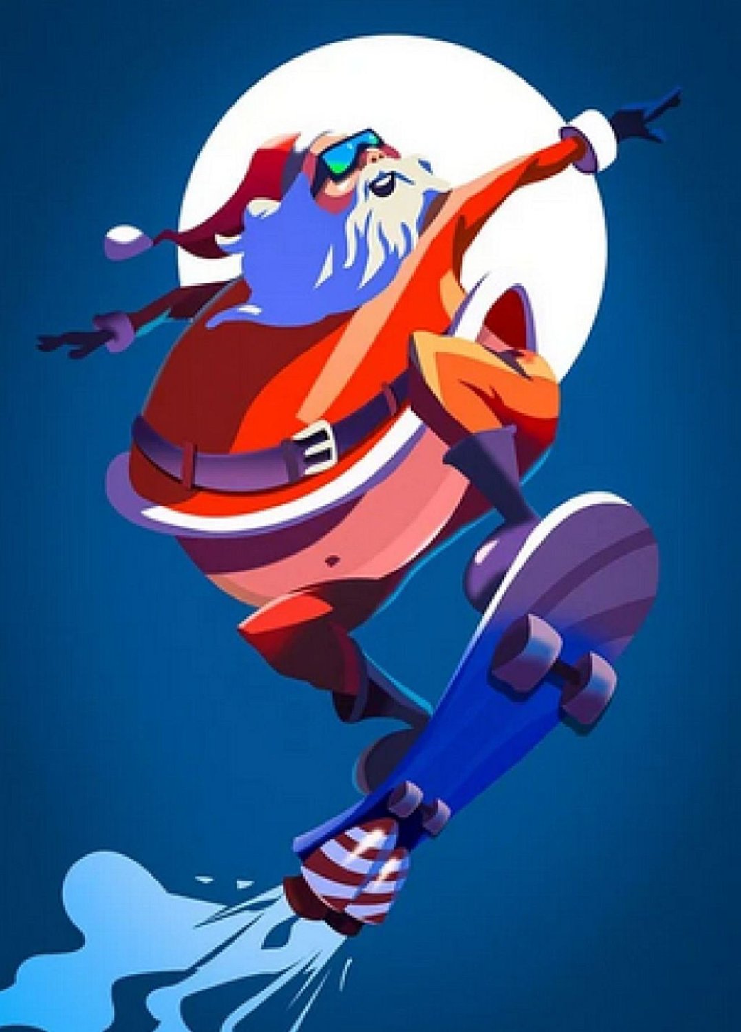 Solve Santa Dude jigsaw puzzle online with 300 pieces