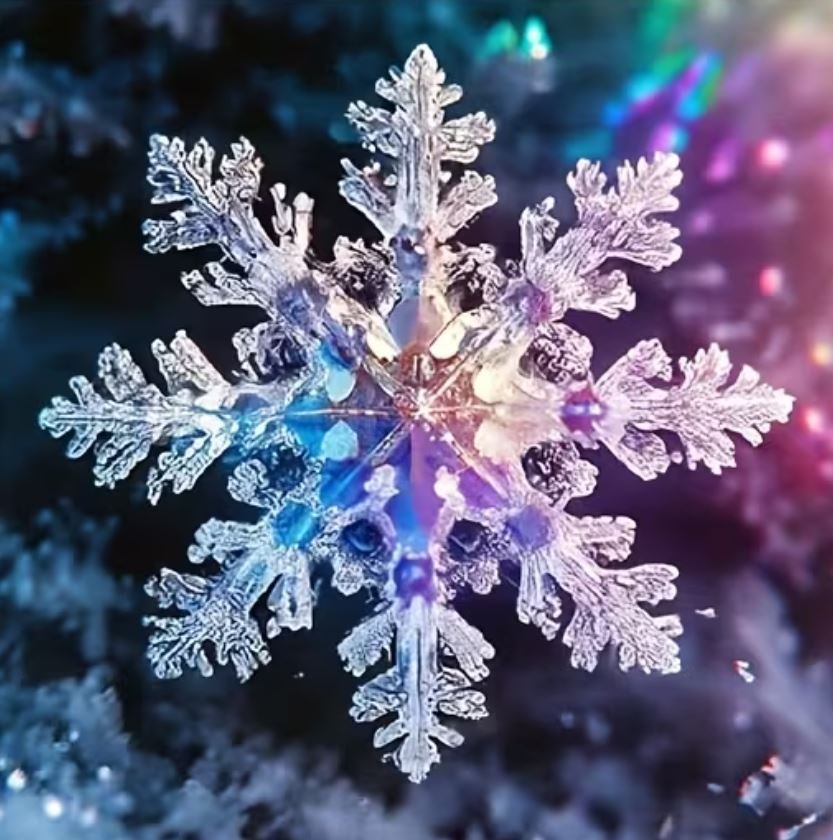 Solve Scalable to 196pcs - Pristine Snowflake jigsaw puzzle online with ...