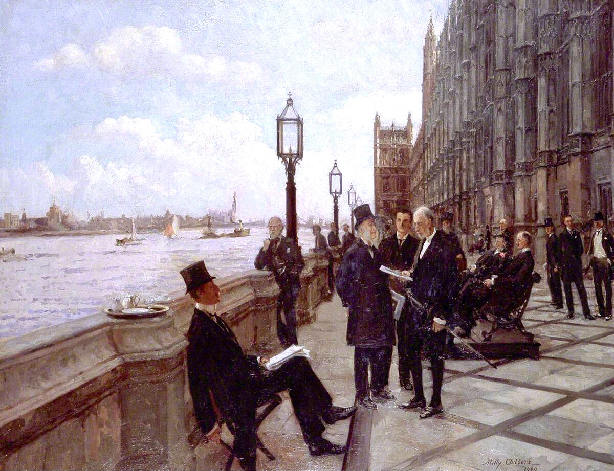 Solve The Terrace, 1909, Milly Childers (1866-1922) jigsaw puzzle ...