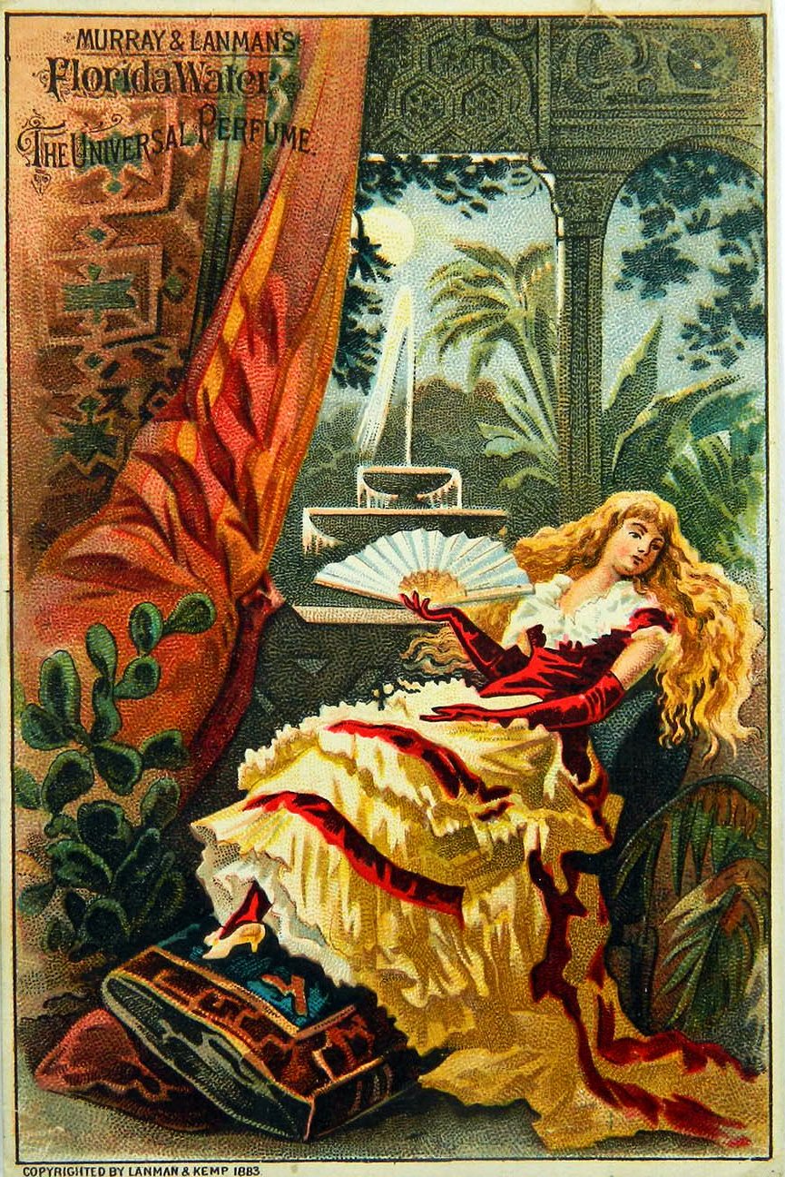 Solve Murray & Lanman's Florida Water, 1883 jigsaw puzzle online with ...