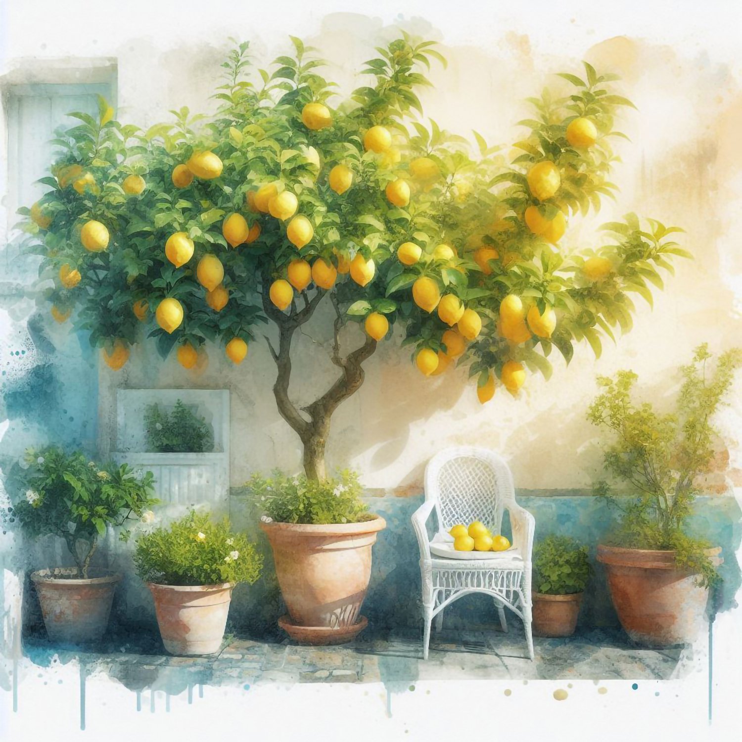 Solve Zesty Lemon Tree jigsaw puzzle online with 121 pieces