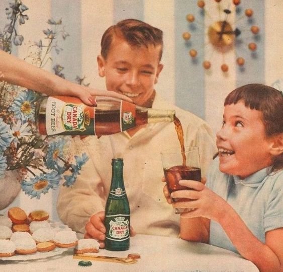 Solve Vintage Canada Dry ad jigsaw puzzle online with 81 pieces