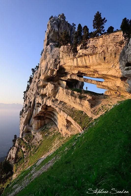 Solve Chartreuse rock formation located in the Chartreuse Mountains ...