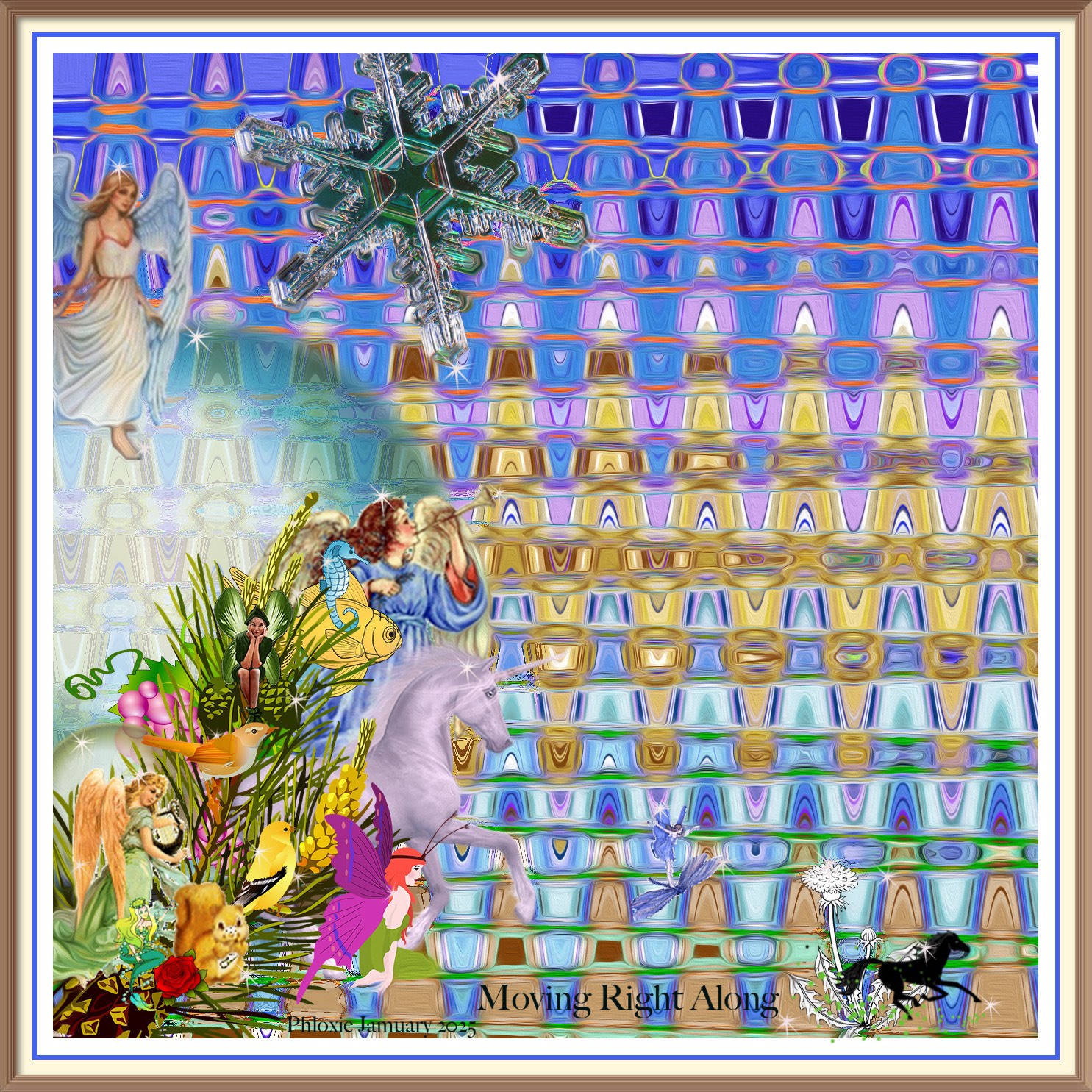 Solve Moving Right Along jigsaw puzzle online with 225 pieces