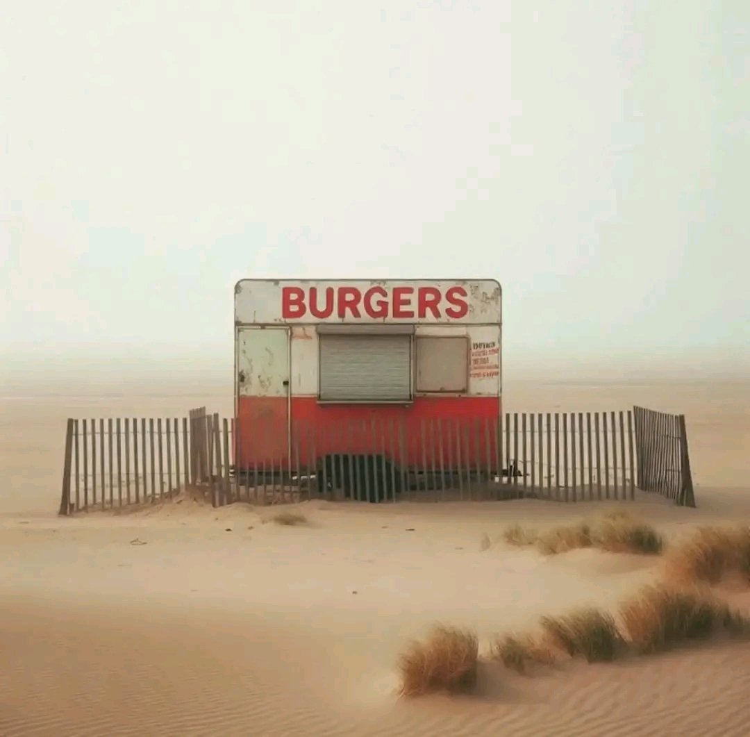 Solve Burgers on the beach jigsaw puzzle online with 100 pieces