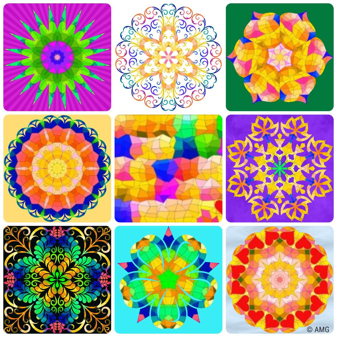 Solve Sue's Crackled Glass Recycled jigsaw puzzle online with 81 pieces