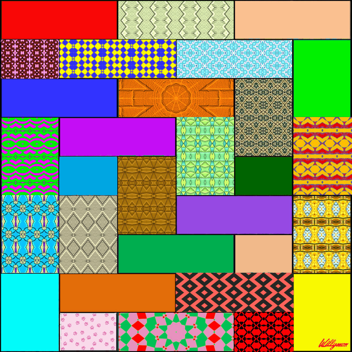 Jigsaw Puzzle | colors and patterns | 256 pieces | Jigidi