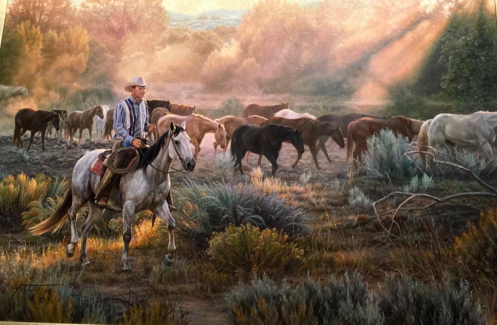 Solve "Light of Early Dawn" Tim Cox jigsaw puzzle online with 204 pieces