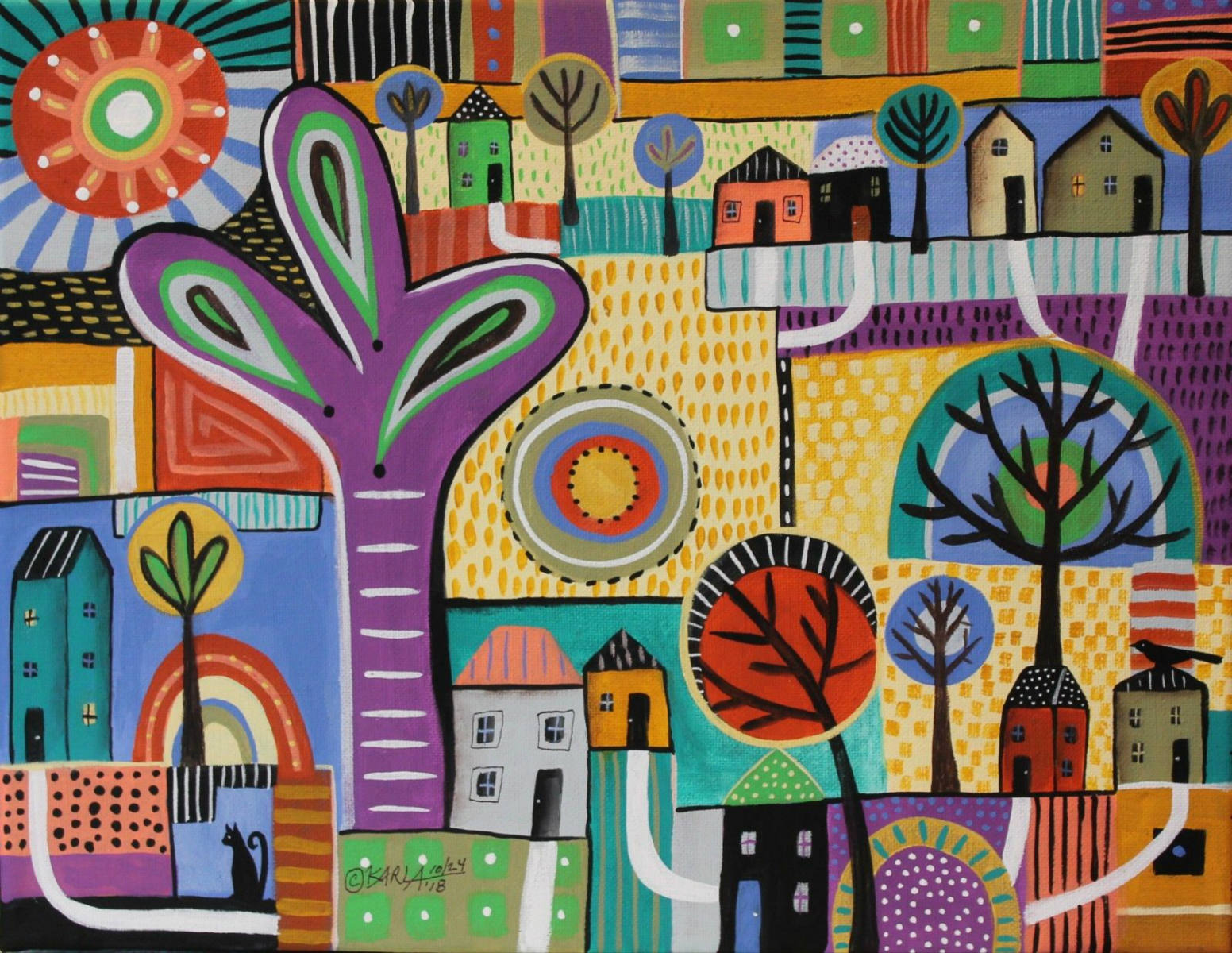 Solve Neighborhoods jigsaw puzzle online with 221 pieces