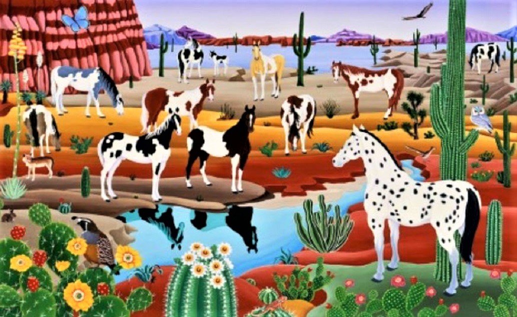 Solve "Painted Paints" jigsaw puzzle online with 60 pieces