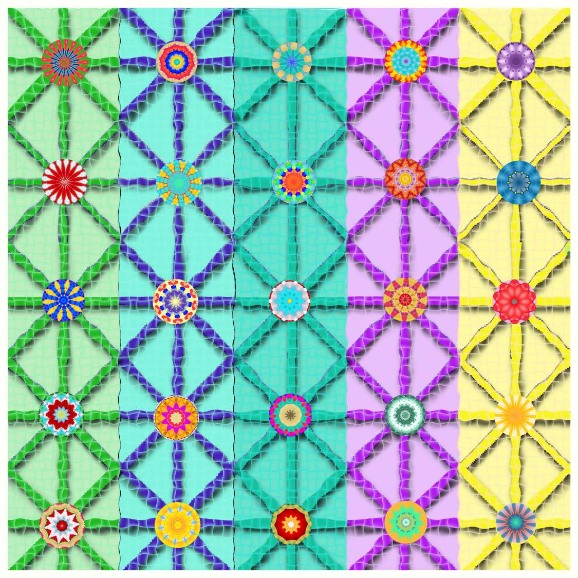 Jigsaw Puzzle | 5 PANELS | 36 pieces | Jigidi