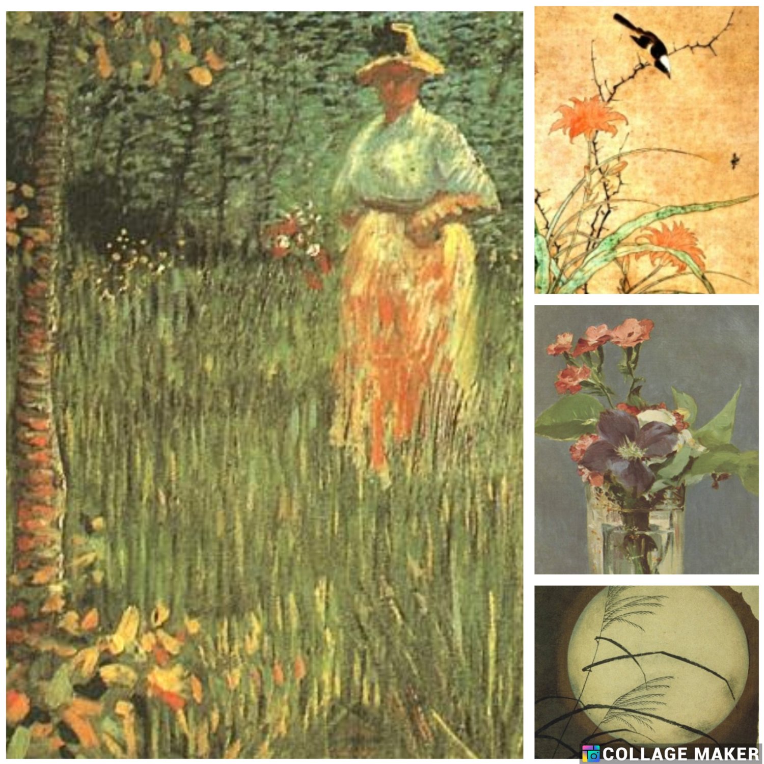 Solve The Impressionists & the Japanese woodblock prints that may have ...