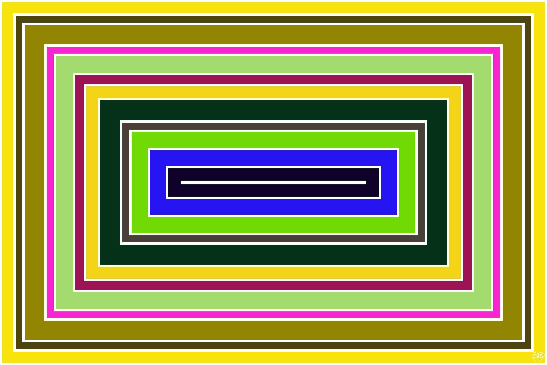 Puzzle | 600 piezas | Concentric Rectangles!! ~ H | Jigidi