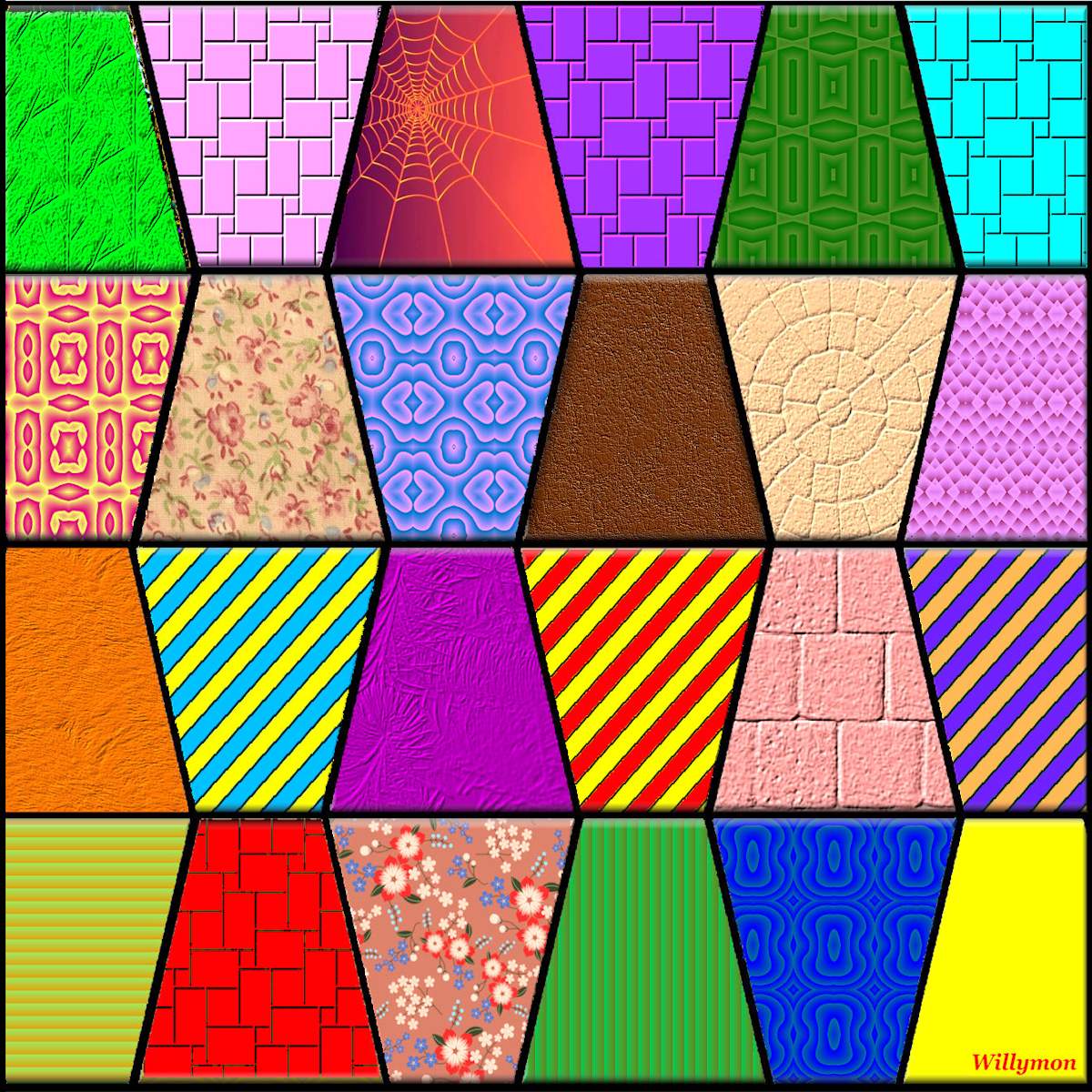 Solve trapezoids (small) jigsaw puzzle online with 400 pieces