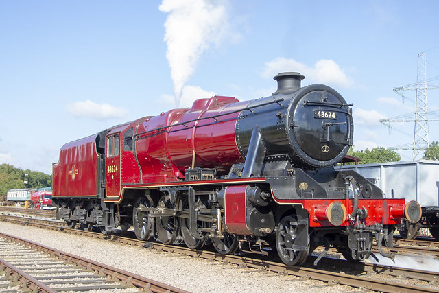 Solve LMS Stanier Class 8F 2-8-0 No. 48624 jigsaw puzzle online with 70 ...