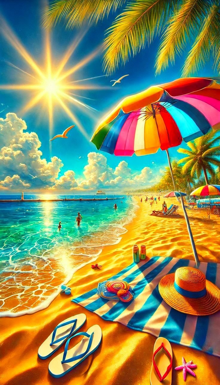 Solve Summer jigsaw puzzle online with 66 pieces