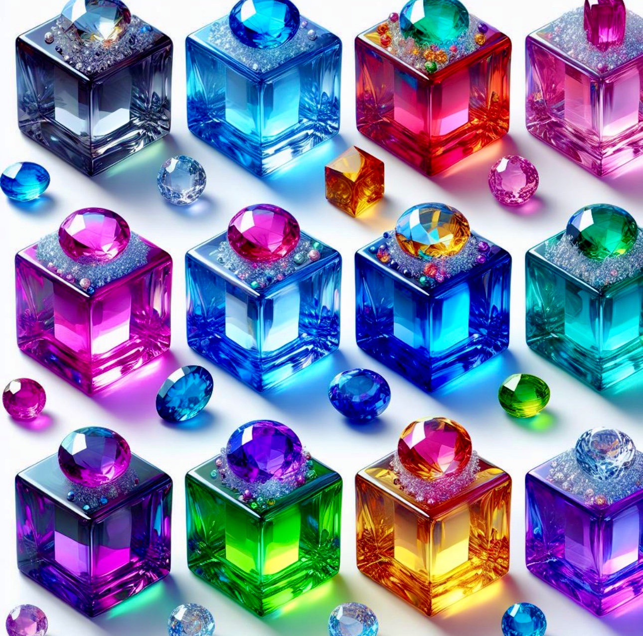 Solve Ice Cube Dream jigsaw puzzle online with 81 pieces