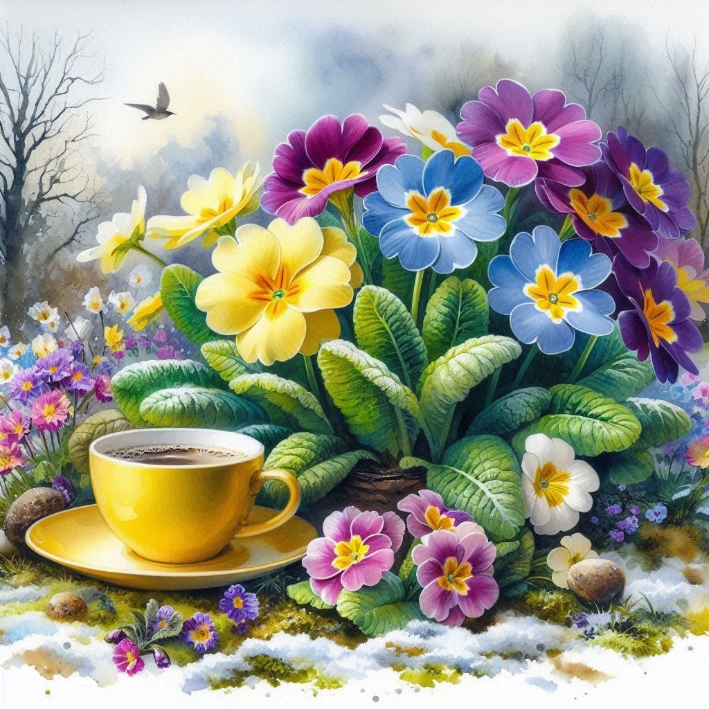 Solve Voilà le printemps ! jigsaw puzzle online with 306 pieces