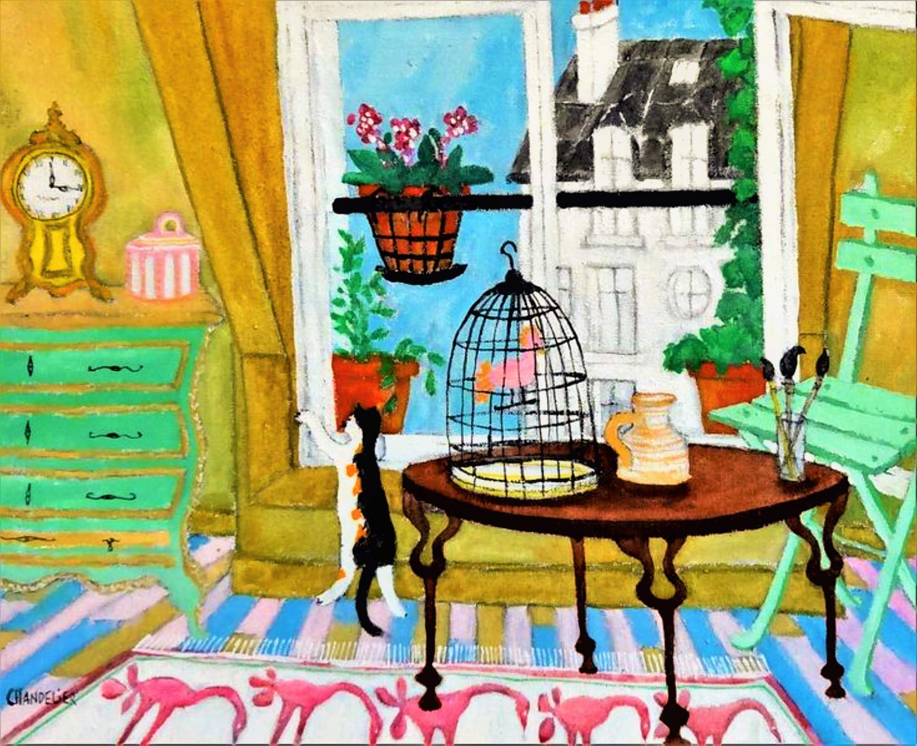 Solve Closed Window jigsaw puzzle online with 357 pieces