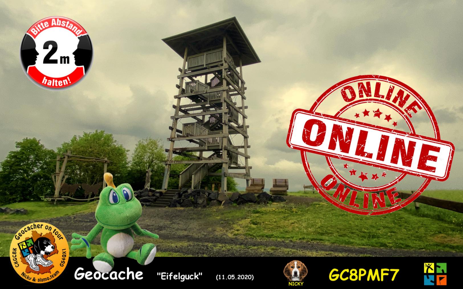 Solve Eifelguck (Geocaching, get the TB-Code) jigsaw puzzle online with ...