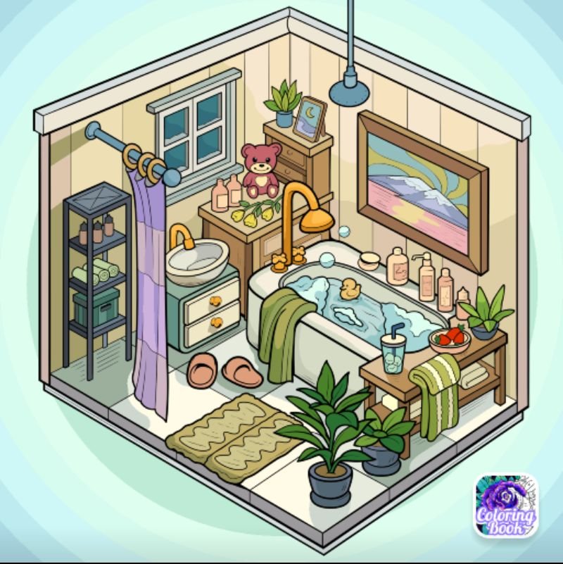 Solve Pocket Room collection -- bathroom jigsaw puzzle online with 169 ...