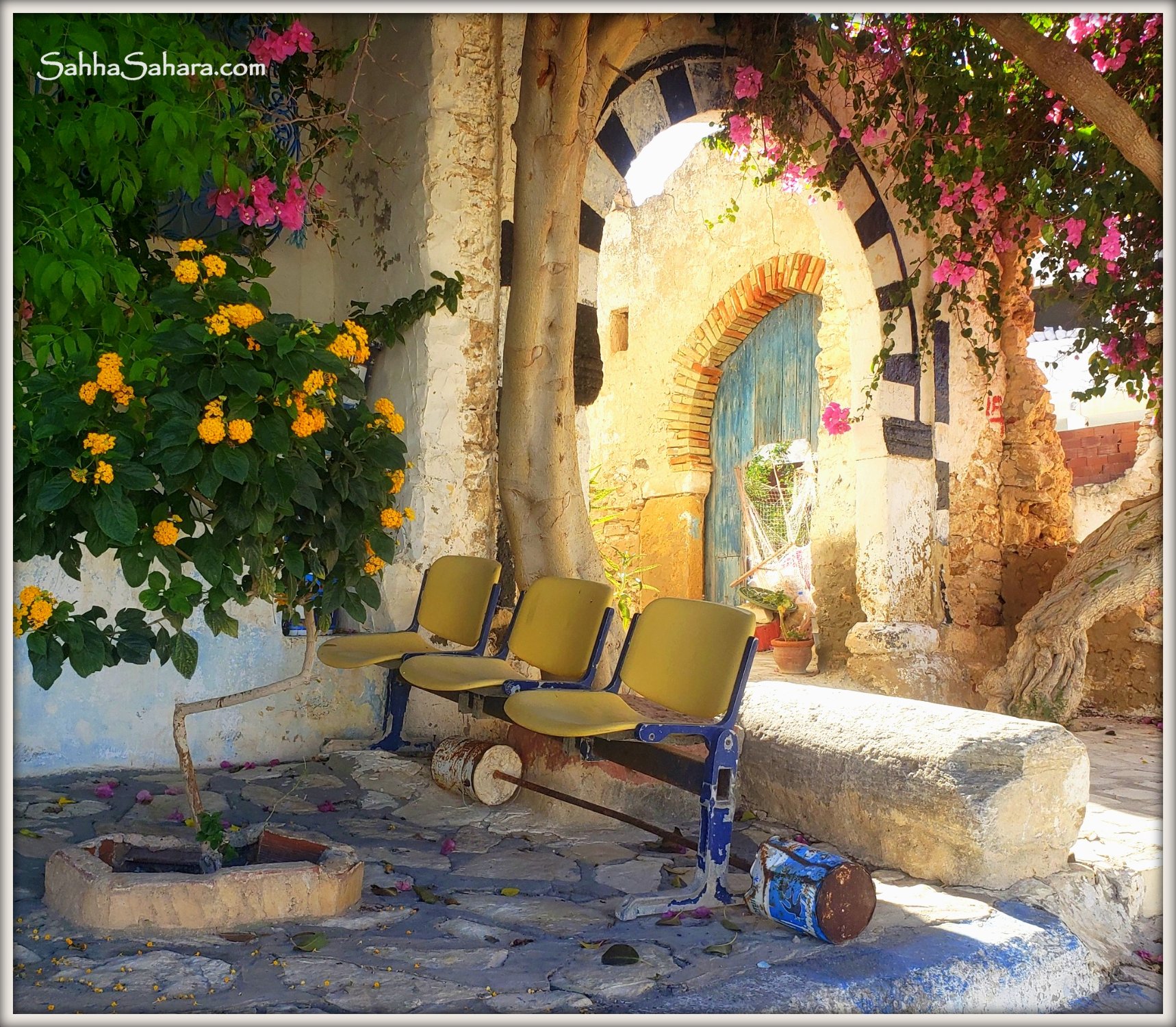 Solve enticing nook, Tunisia jigsaw puzzle online with 255 pieces