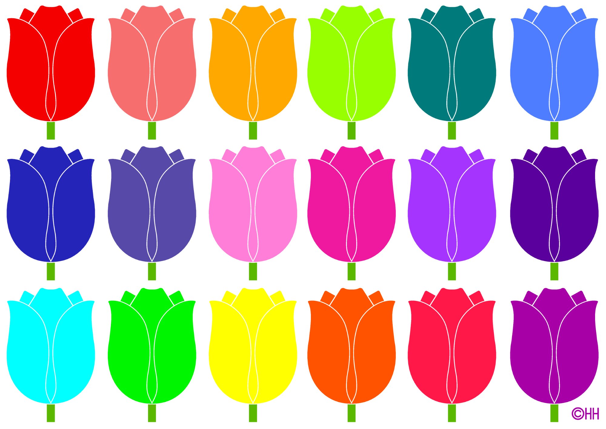 Solve tulips jigsaw puzzle online with 408 pieces