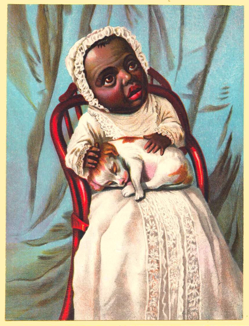 Solve Ruled Paper Tablet Cover, Infant with Puppy, ca 1880 jigsaw ...