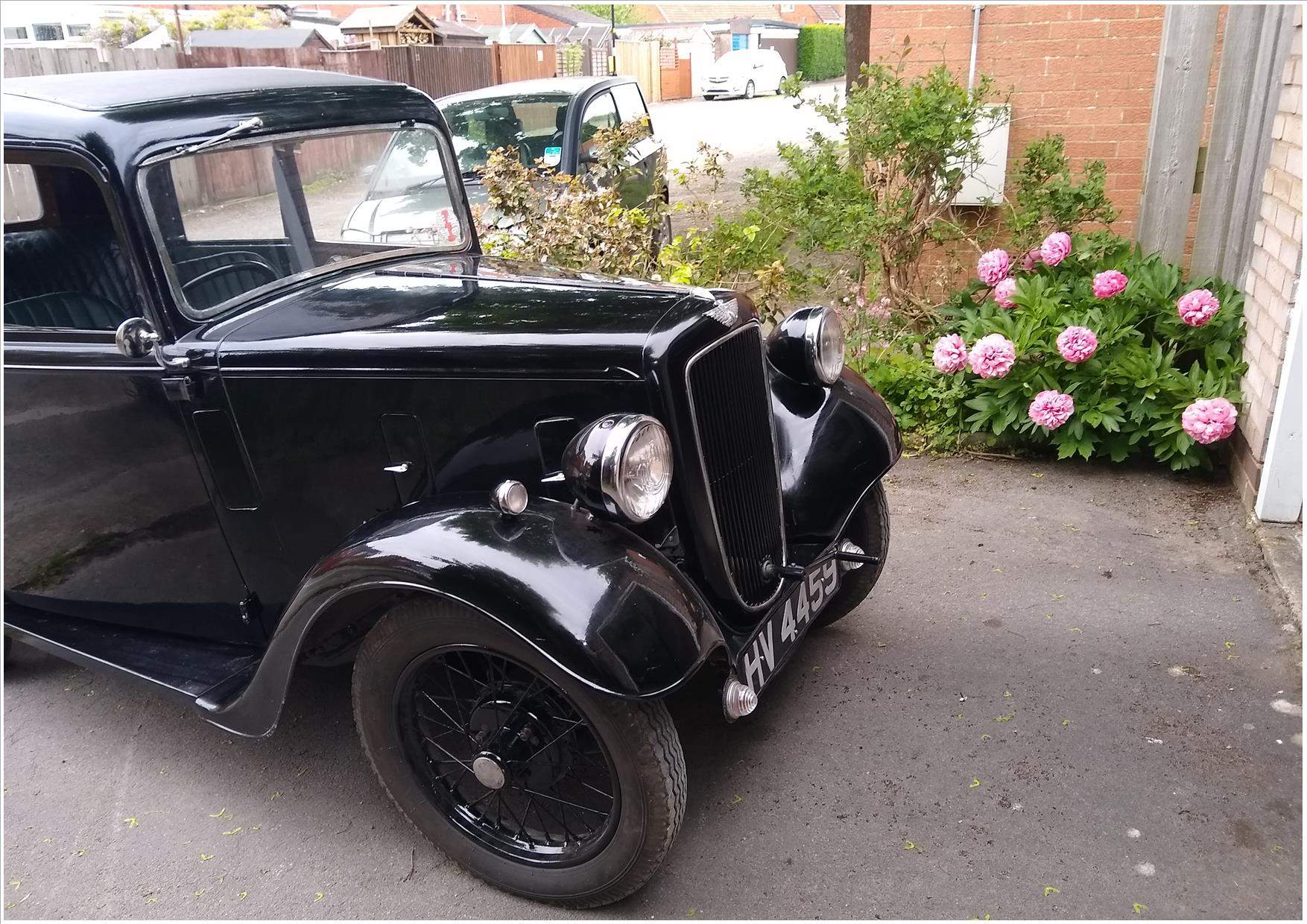 Solve Austin seven Ruby mk1 from 1934. Also a Microcar and Peonies ...