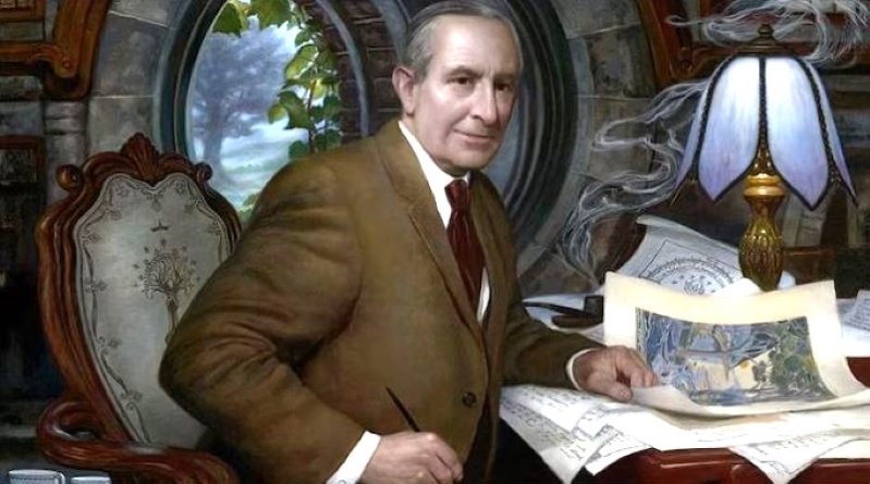 Solve J.R.R. Tolkien - as he might have looked in his story, writing ...