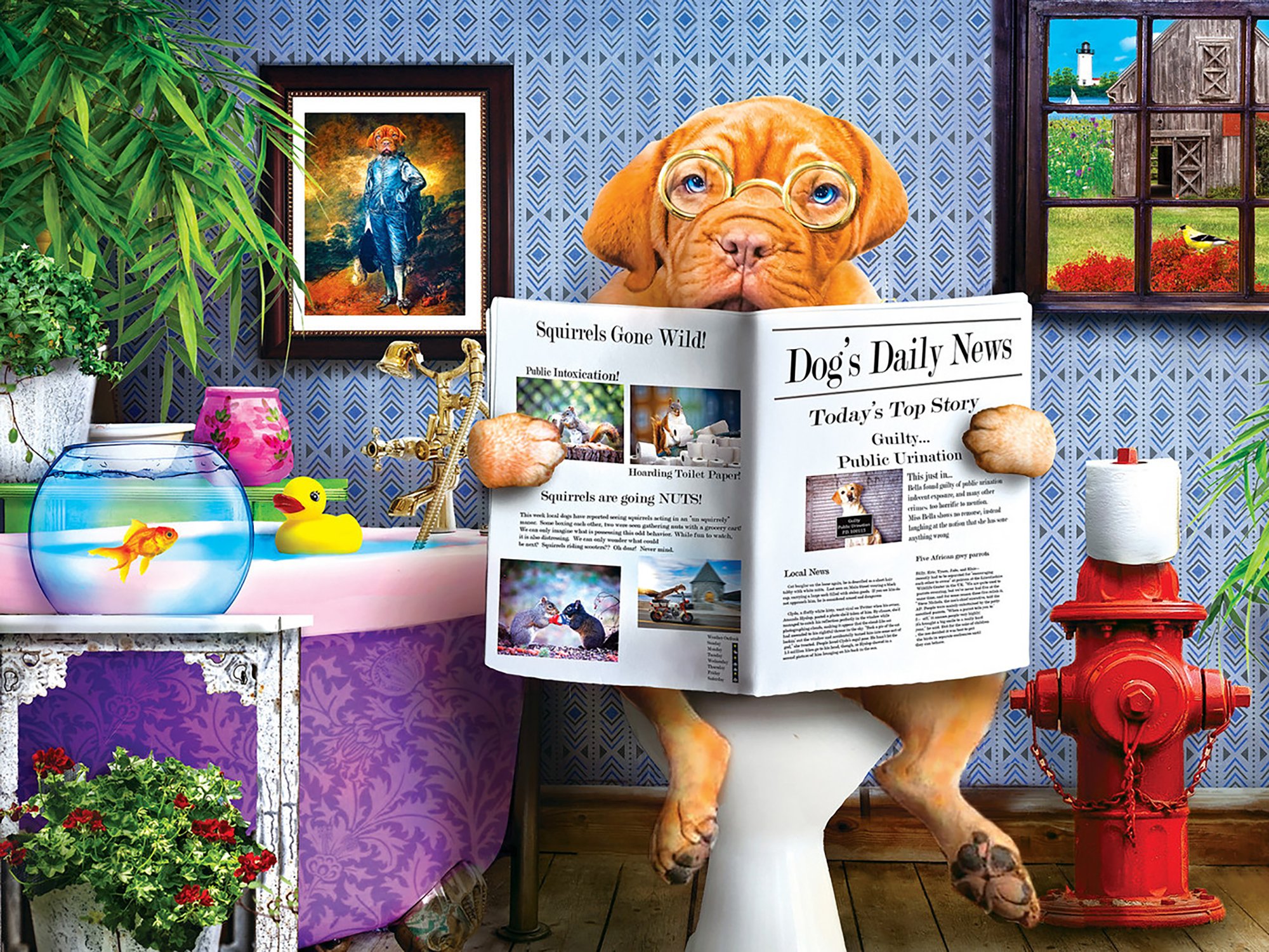 Solve The Library jigsaw puzzle online with 352 pieces