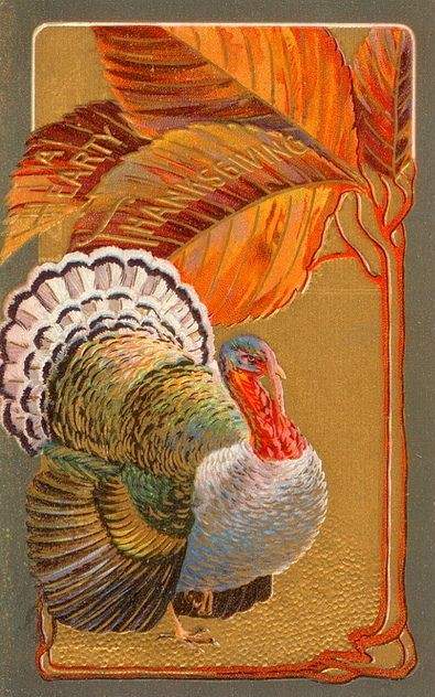Solve Antique Thanksgiving Postcard c. 1890-1920s / Much better ...