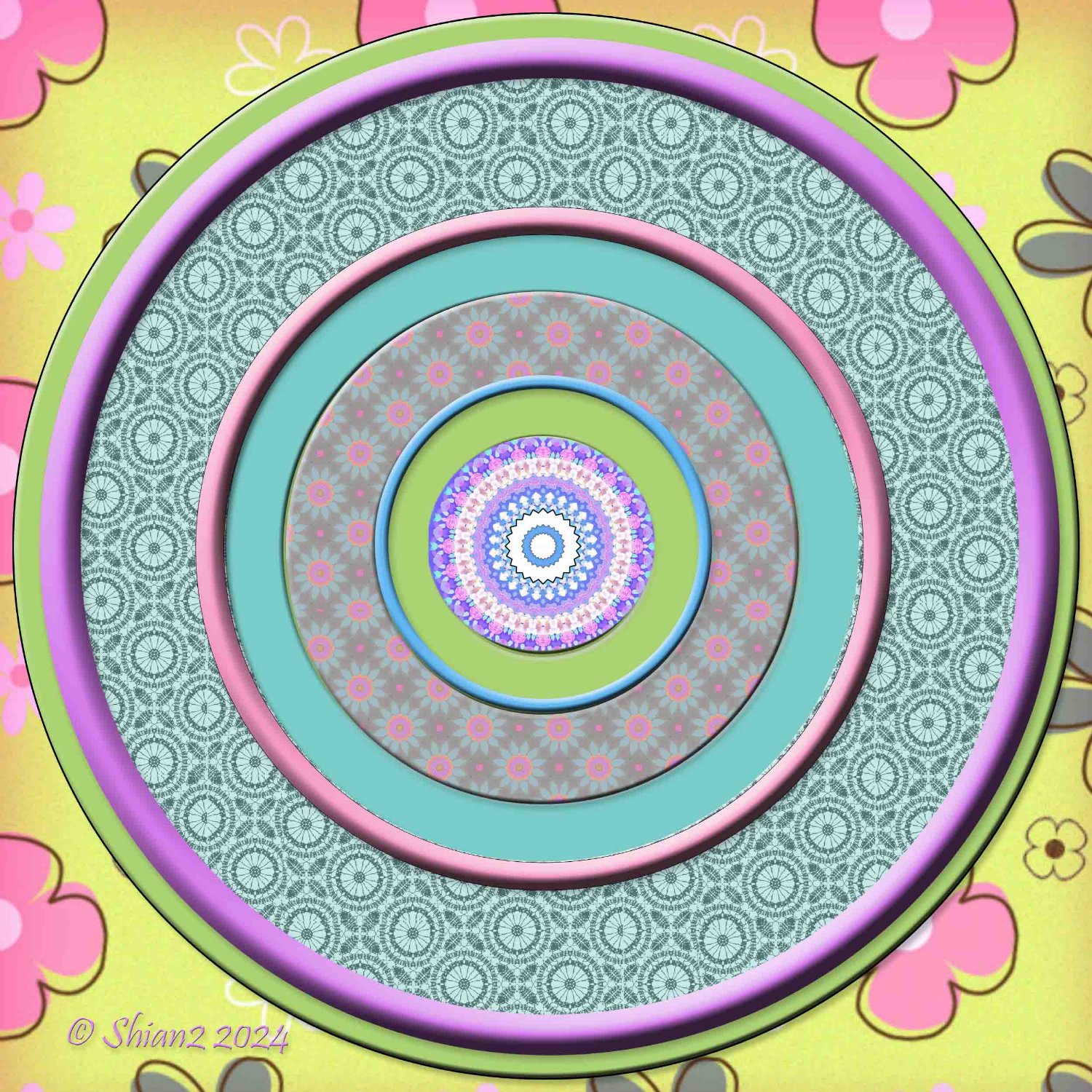 Solve Ring A Ring O' Roses jigsaw puzzle online with 196 pieces