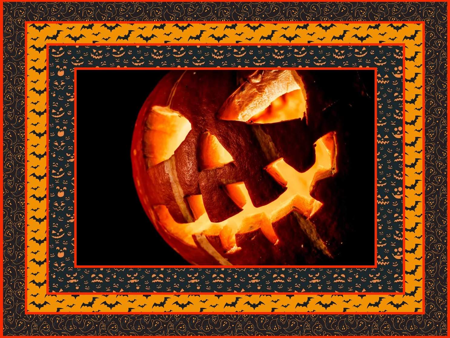 Solve Jack O Lantern Greetings! (medium) jigsaw puzzle online with 266 ...