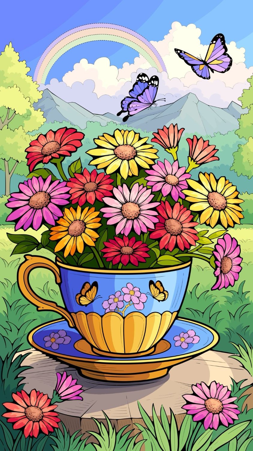Solve Bold & Bright Colors Series jigsaw puzzle online with 120 pieces