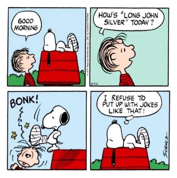 Solve Snoopy's already having a bad day, Linus! 😢 jigsaw puzzle online ...