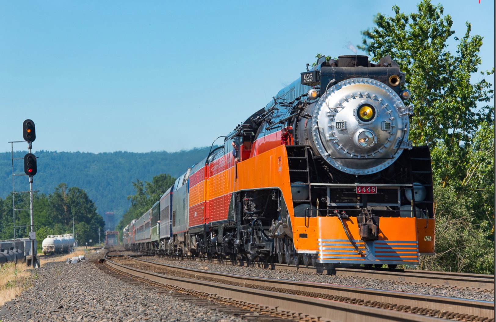Solve Southern Pacific near Portland, Oregan jigsaw puzzle online with ...