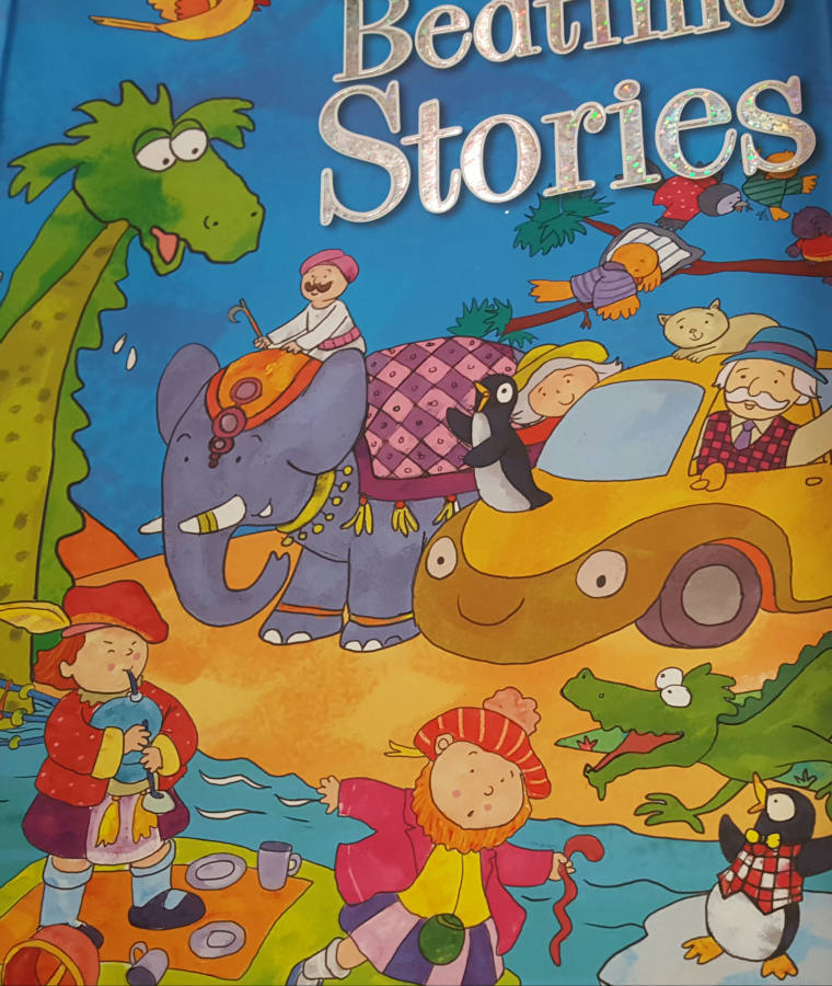 Solve Bedtime Stories jigsaw puzzle online with 56 pieces