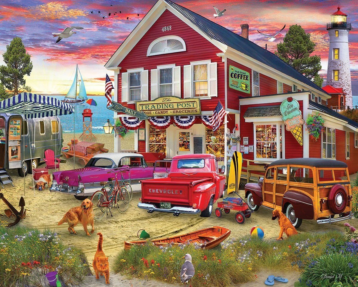 Solve The Trading Post jigsaw puzzle online with 120 pieces