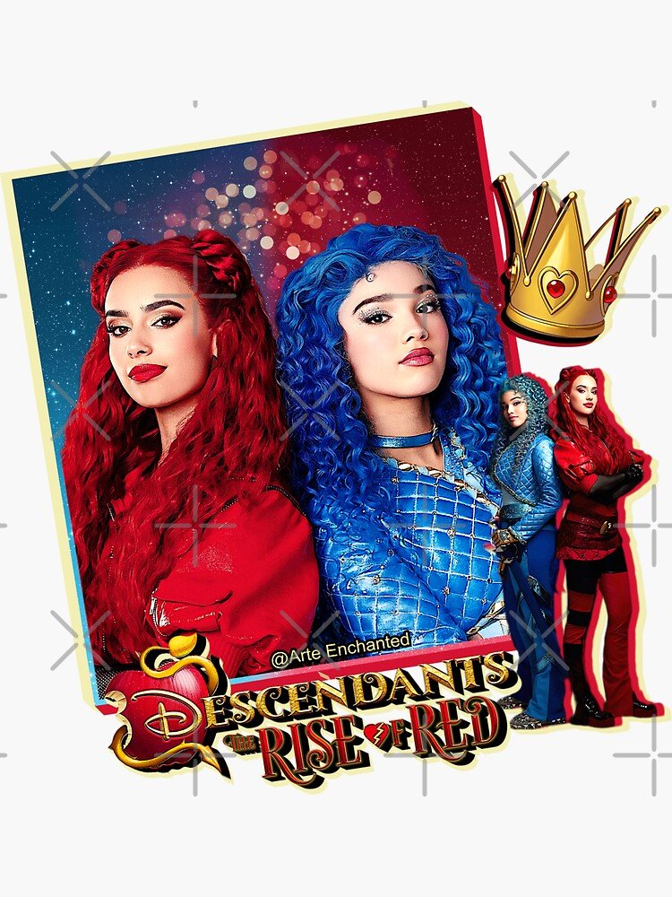 Jigsaw Puzzle | 108 pieces | Descendants The Rise of Red | Jigidi