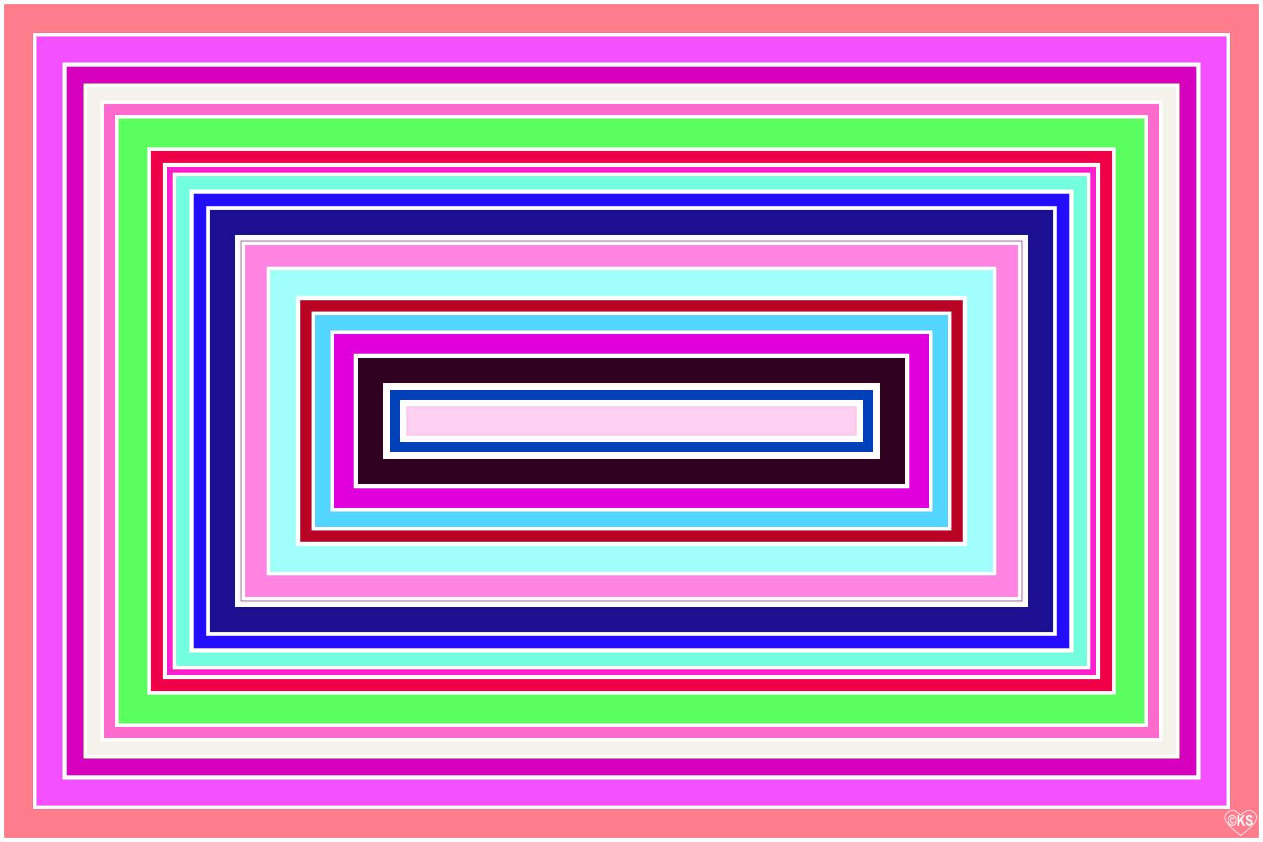 Solve Concentric Rectangles!! ~ H jigsaw puzzle online with 600 pieces