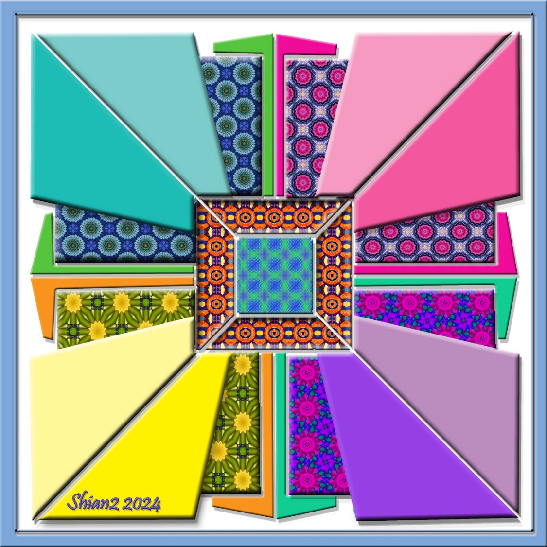 Solve Pretty Tile jigsaw puzzle online with 16 pieces